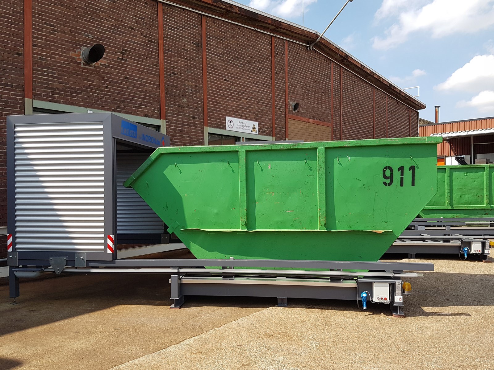 Containerstellplätze anstatt WHG-Fläche - INORON