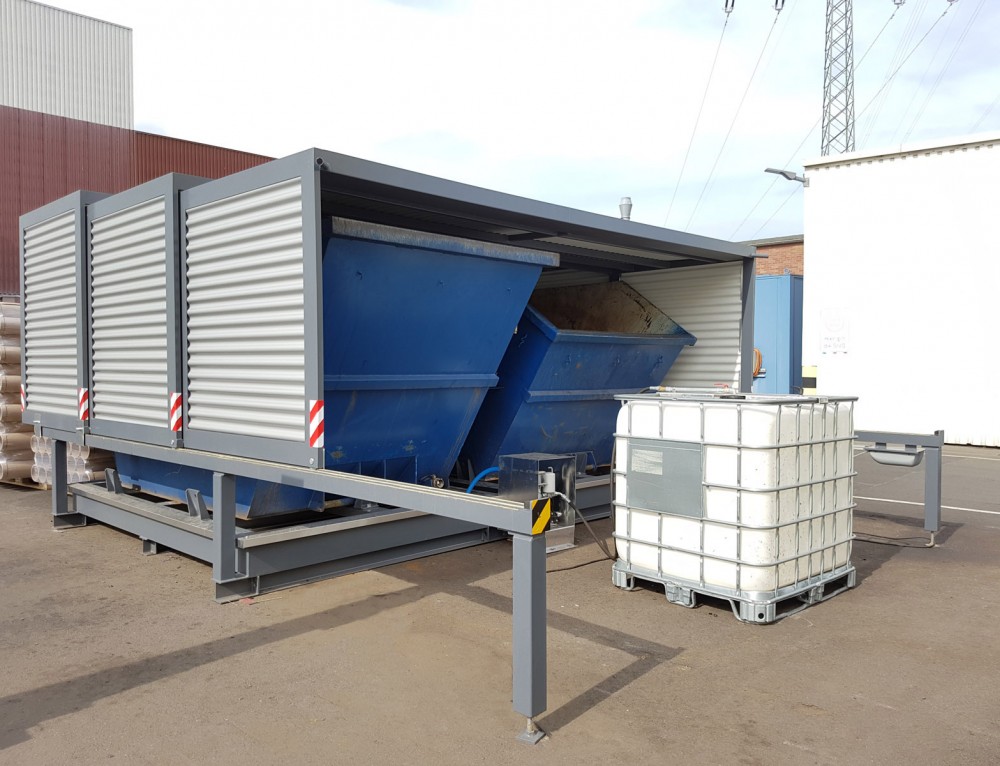 Containerstellplätze anstatt WHG-Fläche - INORON